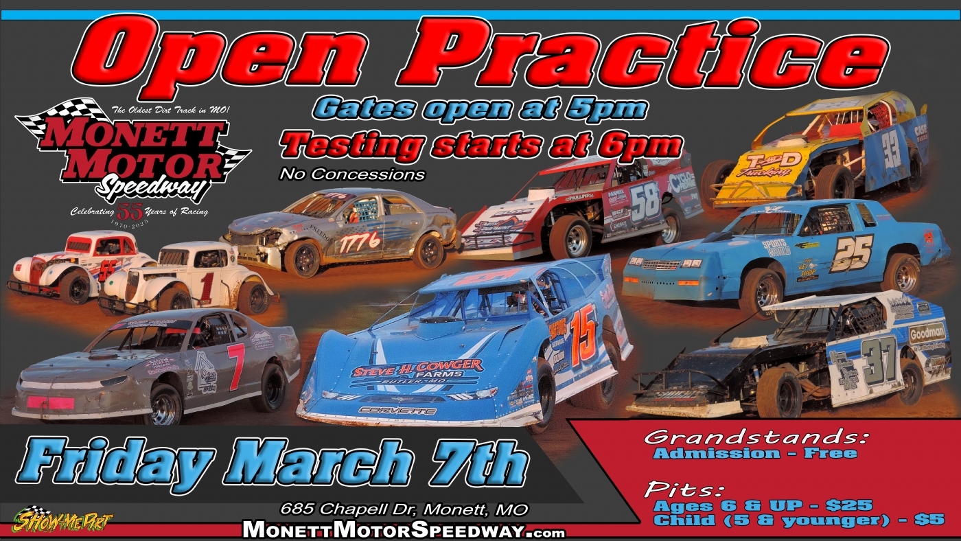 Monett Motor Speedway - Schedule